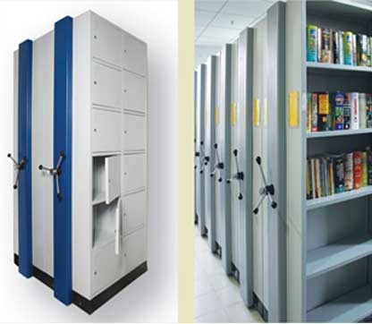 Mobile Compactor Storage Systems - Sristi Business Automation